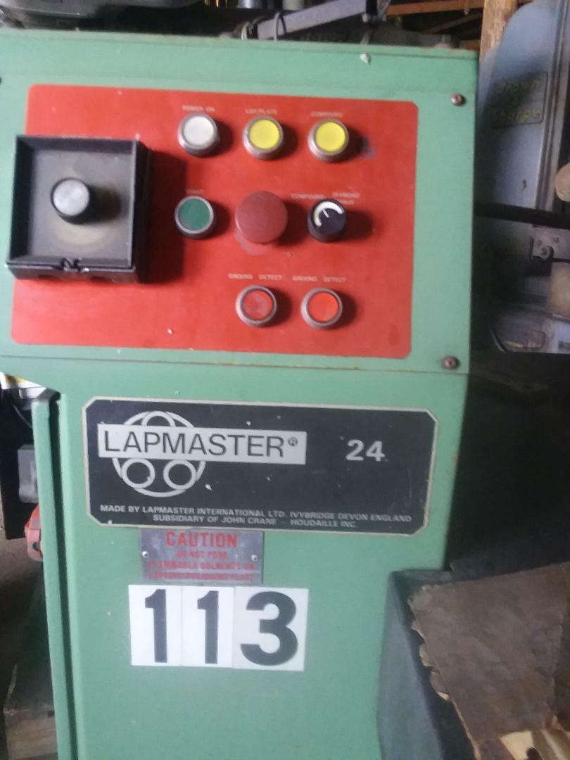 24" Lapmaster 24 Lapping machine | eBay