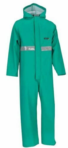 Alpha Solway CPBH-R Mens FR Coverall Flame Retardant Hi Vis Chemical ...