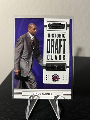 2022-23 Panini Contenders Vince Carter Historic Draft Class #11 Toronto ...