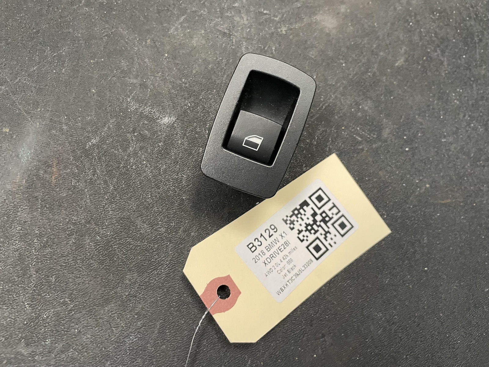 Rear Right Door Power Window Switch 2018 BMW X1 61319208106 2016 2017 ...