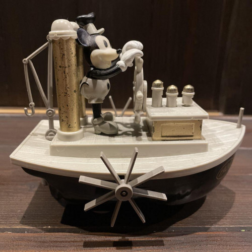 [Price Reduced] Steamboat Willie Mickey Mouse 60th Anniversary Tin Toy ...