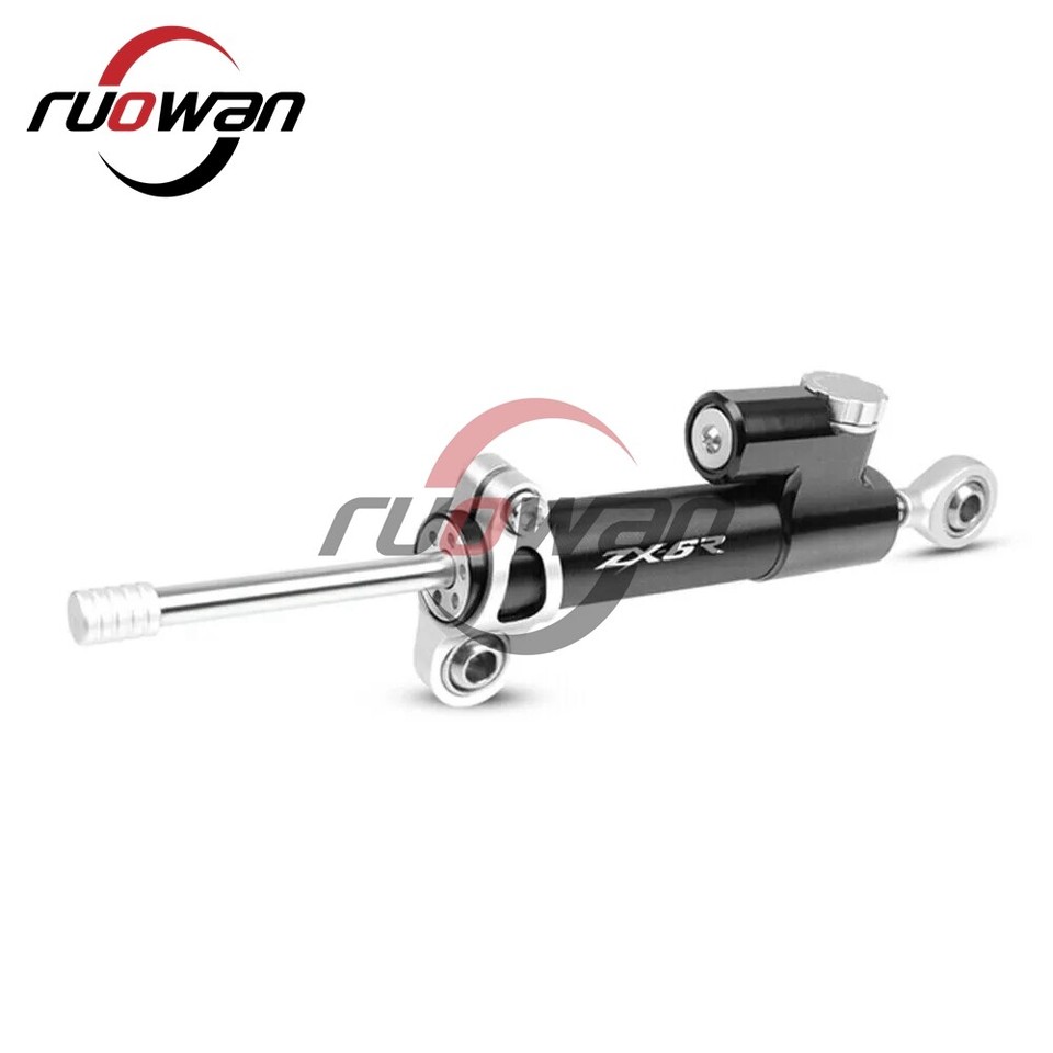 For Kawasaki ZX6R Ninja 636 ZX636 ZX-6R Motorcycle Steering Stabilizer ...