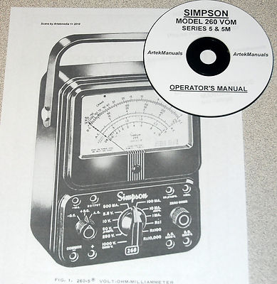 Manuals & Books - Simpson 260 Series