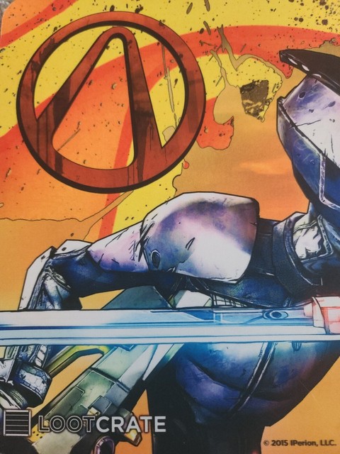 Loot Crate Gaming Borderlands 2 Zer0 Zero Assassin Mouse Pad 12" X 10 ...
