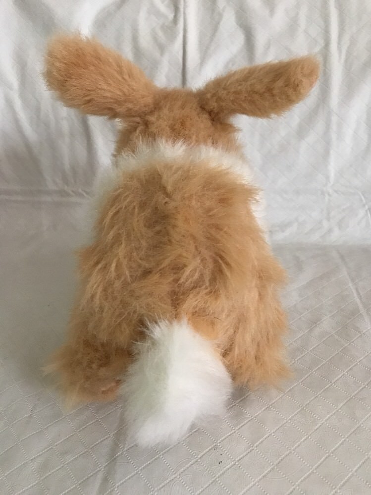 Hasbro FurReal Animated Cream White Easter Bunny Rabbit Sits Hops ...