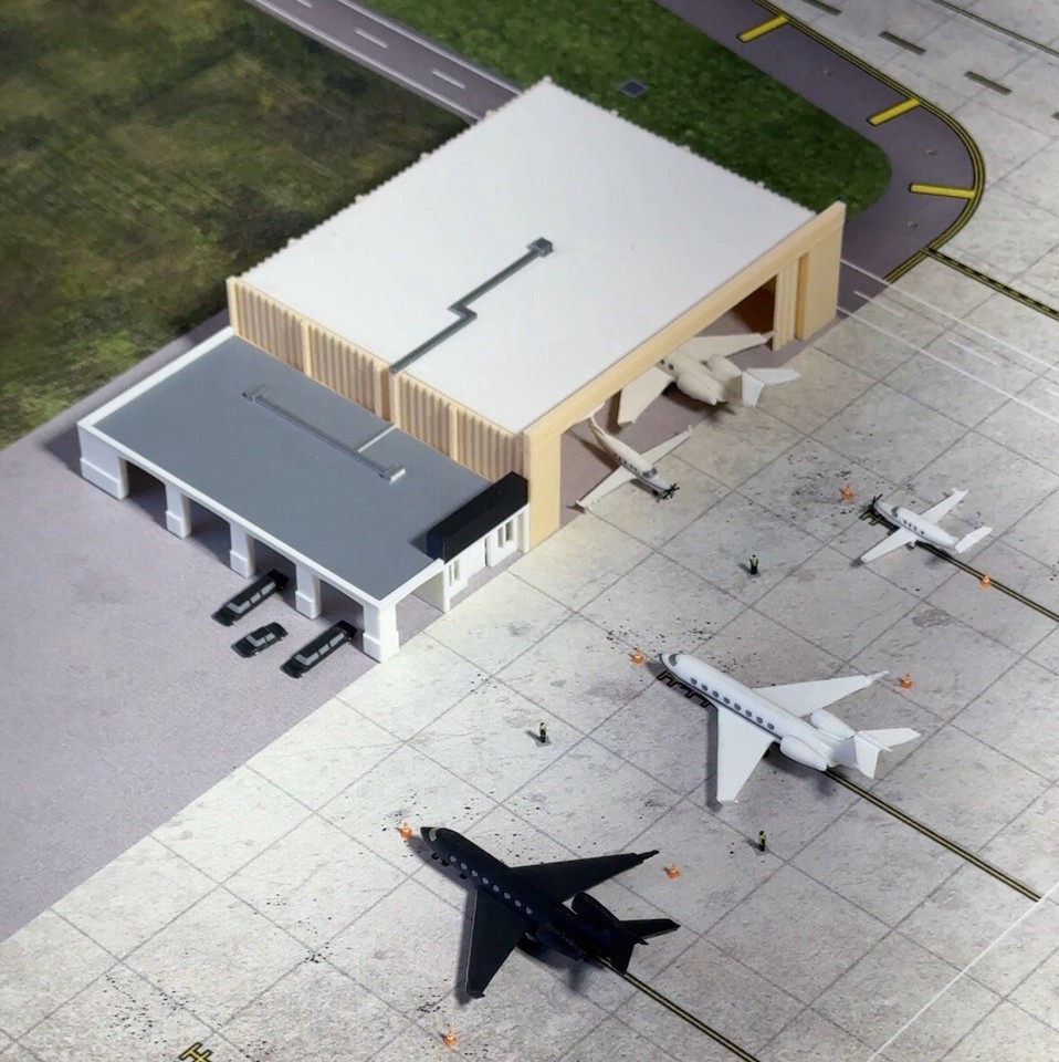 Jetset Models 1:400 Scale FBO (Airport Accessories Collection) | eBay