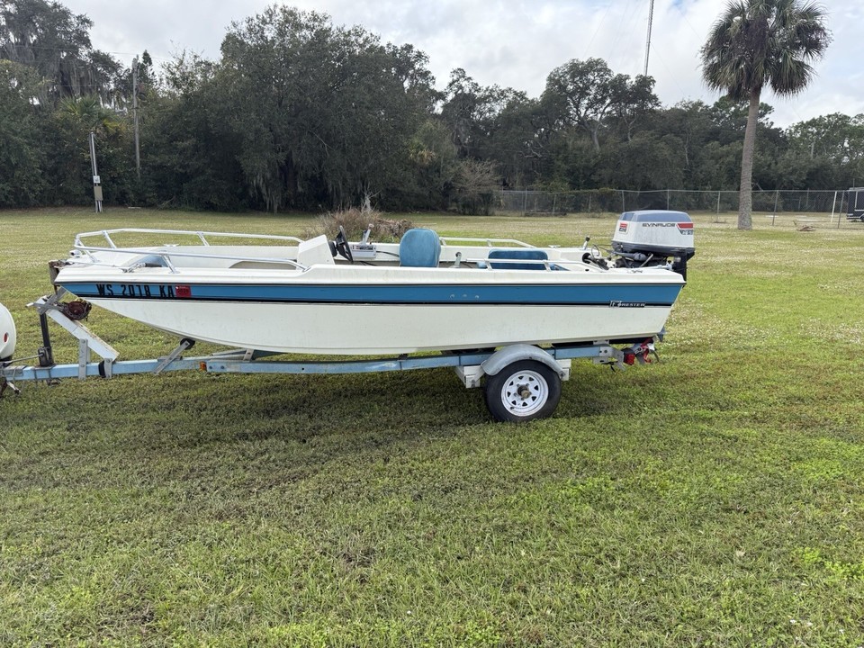 1974 14’ Forester Boat with trailer WI Registration | eBay