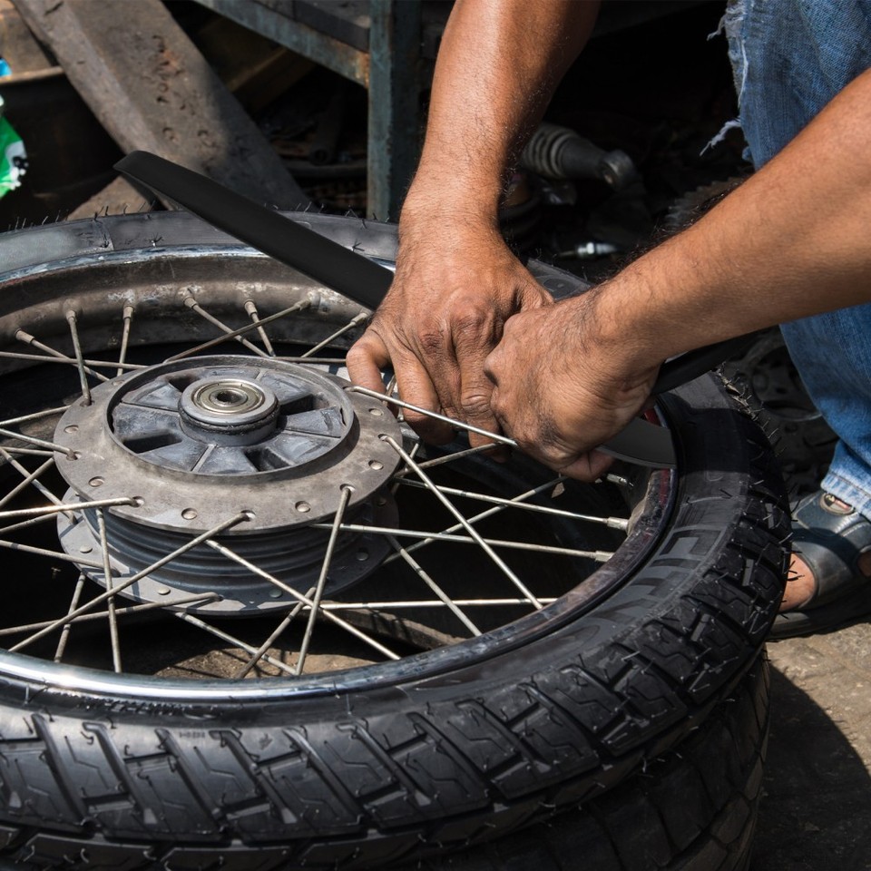 15 Inch Tire Crowbar Remover Tool Mount Demount Motorcycle Repair | eBay
