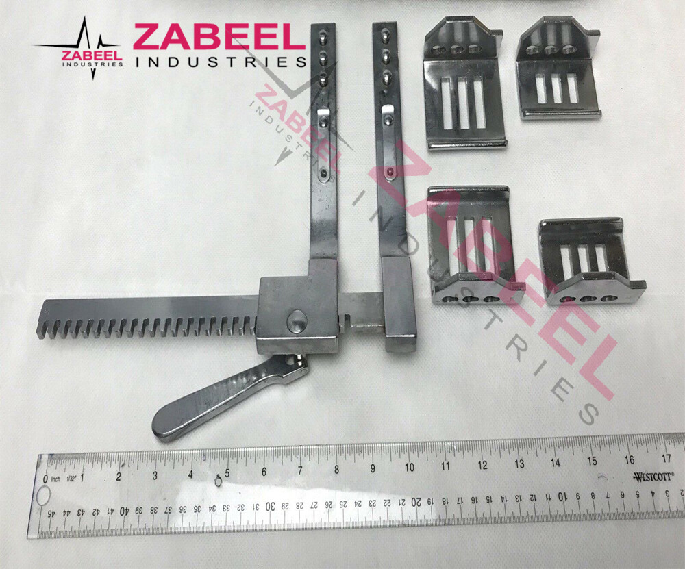 Burford Retractor Set Stainless Catalogue Surgical Instruments ZaBeel ...