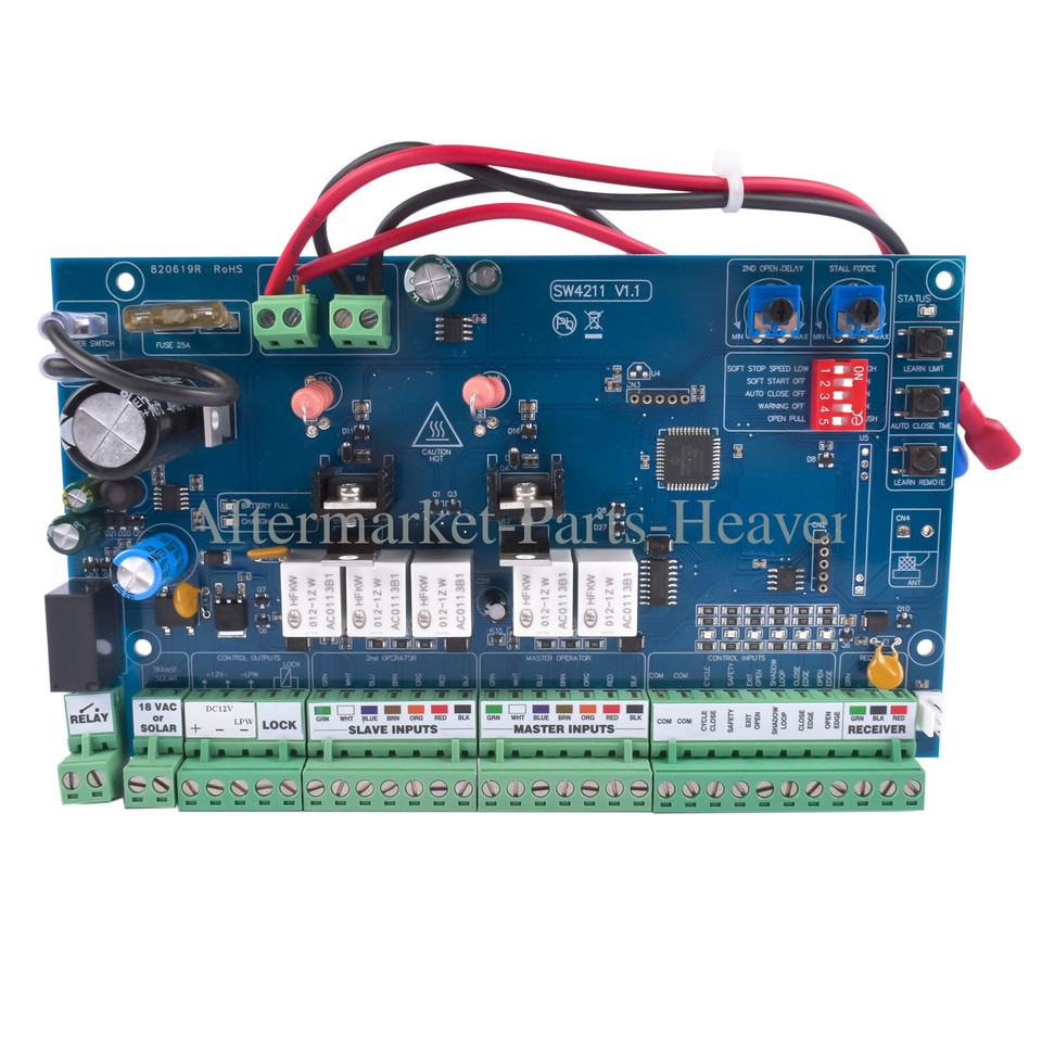 Control Board R4211 for Mighty Mule FM500 FM502 MM560 MM562 Series Gate ...