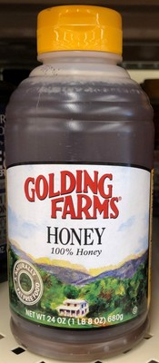 Golding Farms Grade A 100% Pure Honey 24 oz | eBay