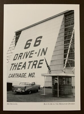 66 Drive-In - Route 66 in the Missouri Ozarks postcard | eBay