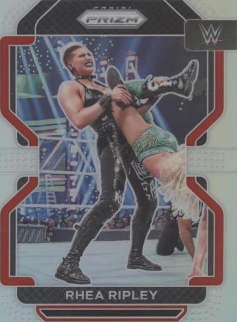 2022 Panini Prizm WWE - Rhea Ripley #136 Silver Prizm for sale online ...