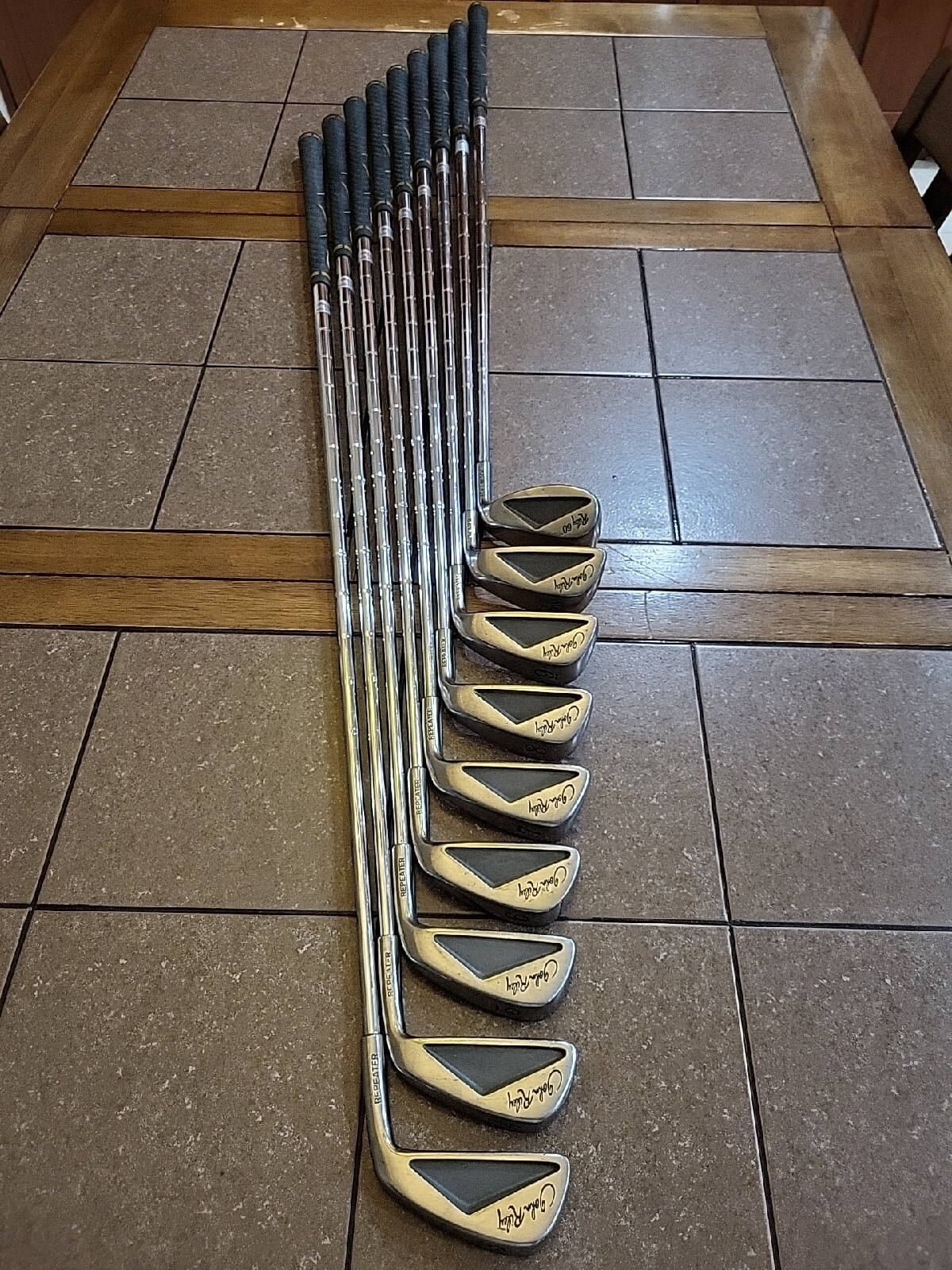 John Riley REPEATER 3-SW+LW Iron Set Riley Power Tip Steel Stiff ...