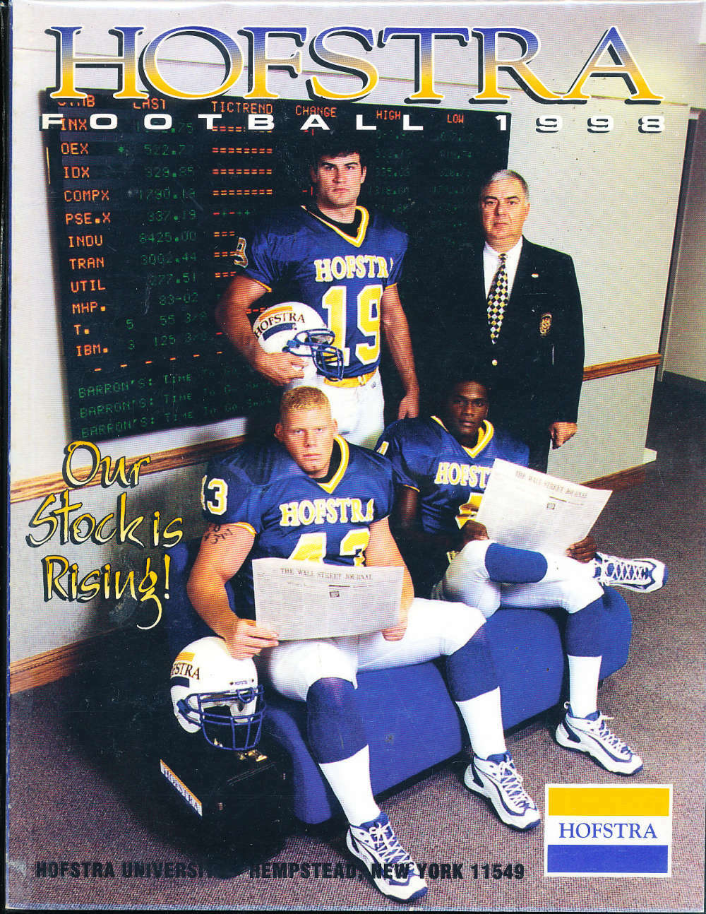 1998 Hofstra Football Media Guide bx109 | eBay