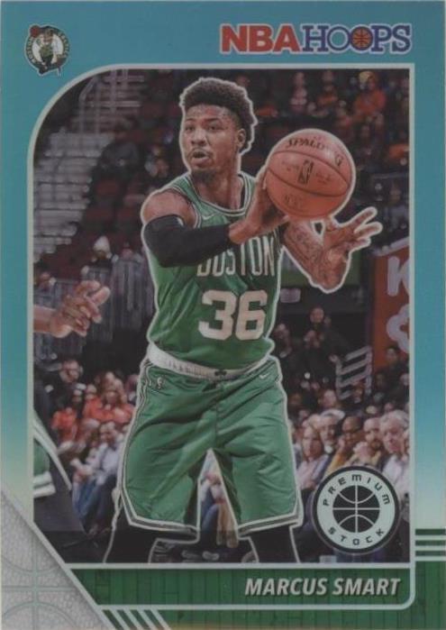 2019-20 Panini NBA Hoops Premium Stock - Marcus Smart #8 Teal Prizm for ...
