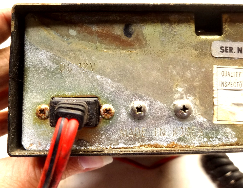 Vintage 1970's Max-21 Amokorn DC 12 EXT SP CB Radio Transmitter ...