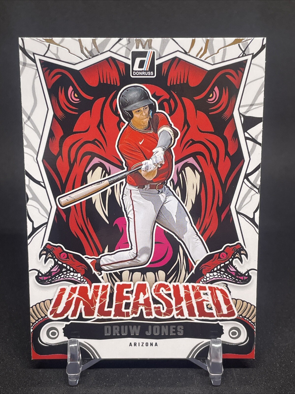 2024 Panini Donruss Unleashed Insert #1 Druw Jones (RC) Diamondbacks ...