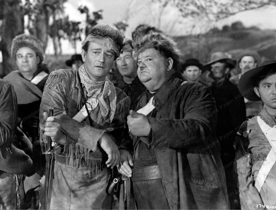 8x10 Print John Wayne Oliver Hardy The FIghting Kentuckian 1949 #JWOH ...