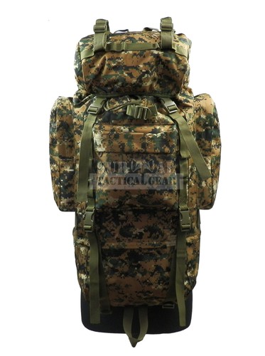100L Tactical Camping Hiking Travel Camo Backpack Military Heavy Duty ...