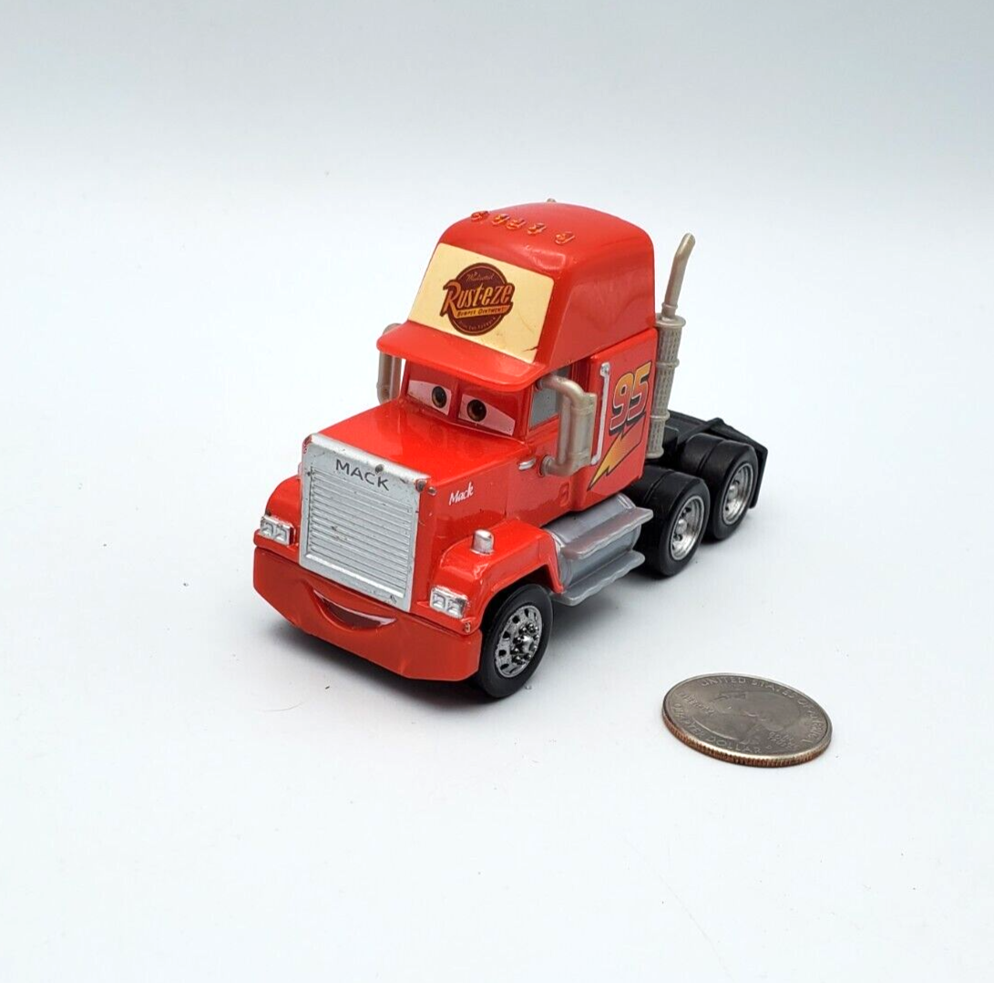 Disney Pixar Cars Tired Sleepy Mack Rust-eze Truck Cab Diecast Metal 1: ...