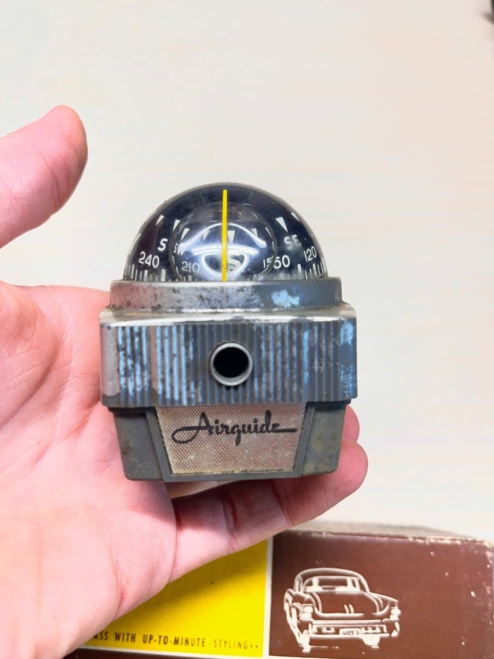 Airguide Nomad Deluxe Auto Compass 79B Deluxe, READ DESC! | eBay