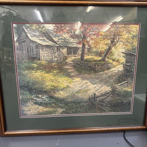 Billie Nipper Signed Print “Country Mornin’ ” Tennessee Artist 51/1000 ...