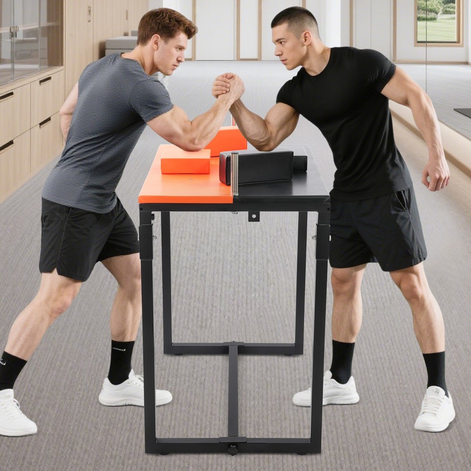 Professional Battle Table, Foldable Arm Wrestling Table Black&Orange | eBay
