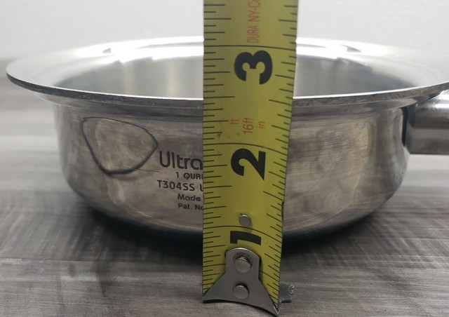 Set of 3 Carico Ultra Tech Covered Skillet Pans 9" 10 1/2" 13" T304SS ...