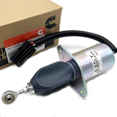 NEW Fuel Shut Off Solenoid Fits for Cummins 5.9L, 8.3L SC8.3 3935649 ...