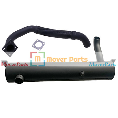 Muffler with Pipe Kit 7100840 6671667 For Bobcat 753 763 S150 S160 S175 ...