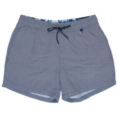 HOM Topaz Swim Shorts, Navy / White | eBay UK