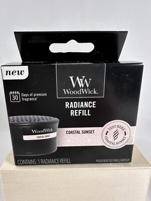 COASTAL SUNSET WoodWick Scent Radiance Diffuser Refill New in Box | eBay