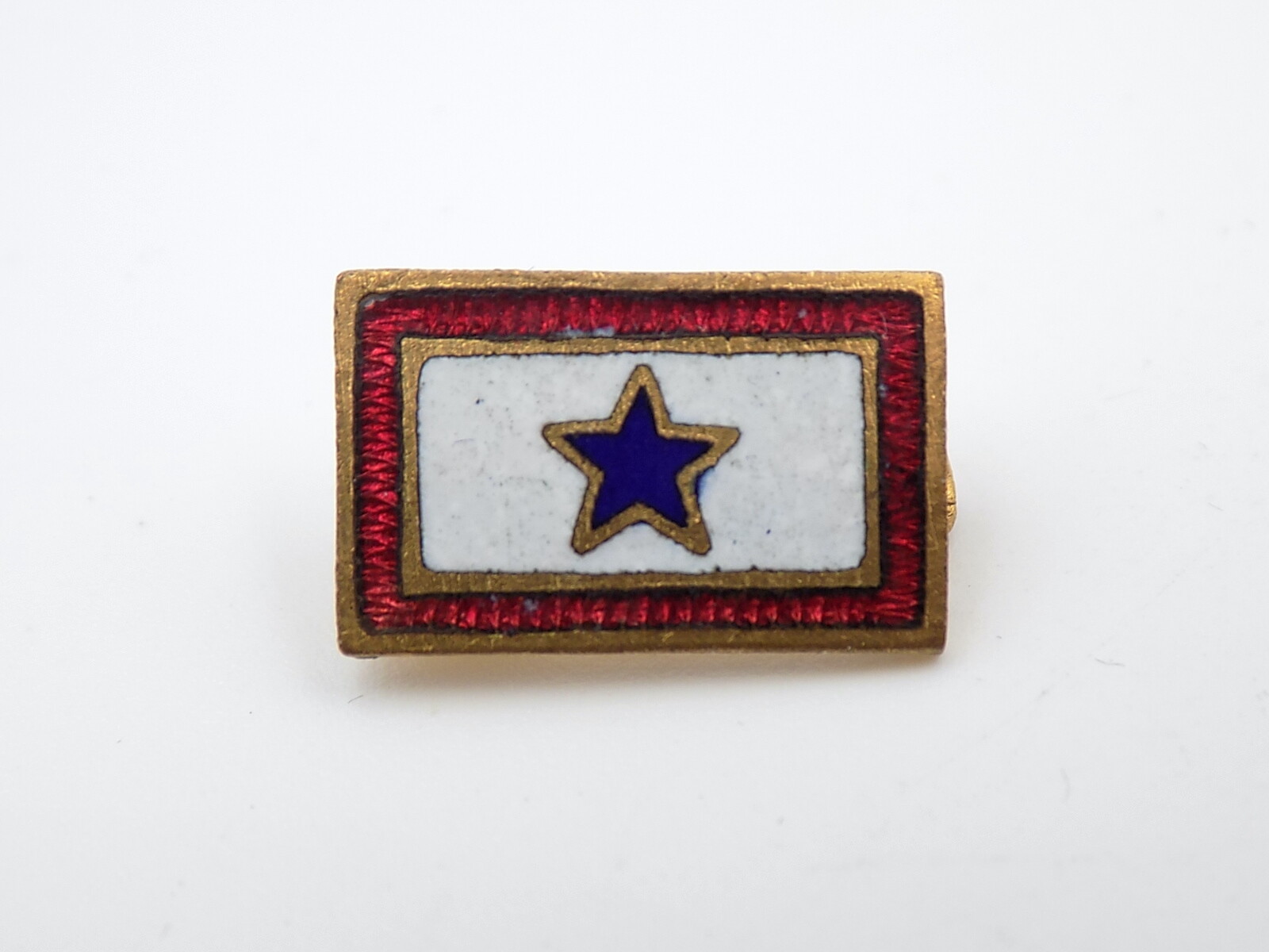 Original WWI 1917 US Blue Star Son-in-Service Enamel Pin | eBay