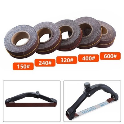 Sandpaper Abrasive Paper Five Sizes Grinding Tools 6 Meters Emery Cloth ...