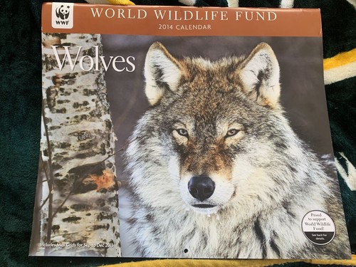 Wolves - WWF - (World Wildlife Fund - 2013 Calendar Nice Condition | eBay