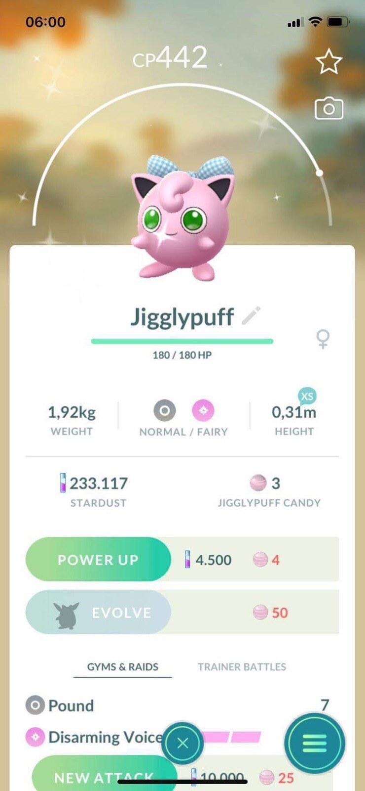 Shiny Jigglypuff wearing a ribbon - MlNl P T C - Read Description | eBay