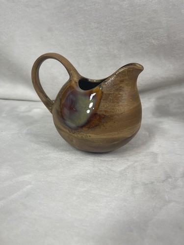 Sango Splash Creamer Brown Drip Glaze Stoneware China Dinnerware #4951 ...