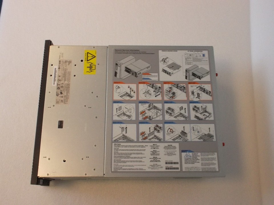 IBM POWER 6 p520 Server 8203-E4A 2 x 4.7Ghz (4-Core) CPU 74Y1889 ...