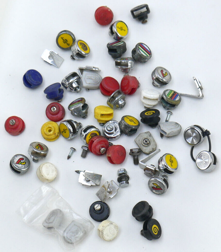 Vintage Toe Strap Button LOT of many Campagnolo REG Nishiki | eBay