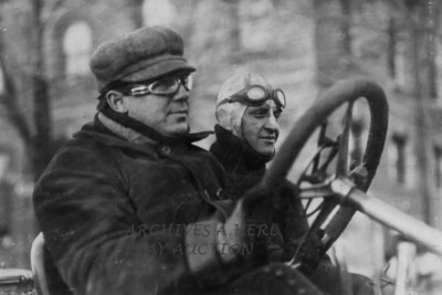 Matheson racer James Ryall 1908 Vanderbilt Cup races photo photograph ...