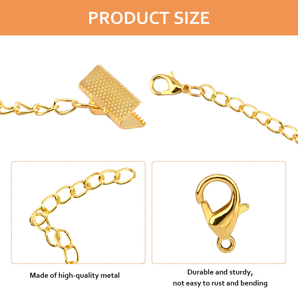 320pcs Accessories Bracelet Clasp Set Open Jump Rings Chain Extender | eBay