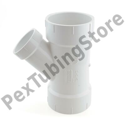 3" x 3" x 2" PVC DWV Wye | eBay