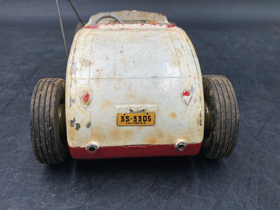 Vintage 1951 All American Hot Rod Tether Car Toy | eBay