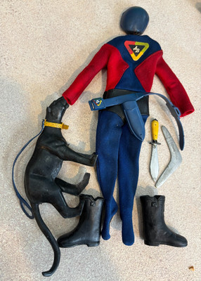 1967 Ideal Captain ACTION BOY Complete Outfit with KHEM the Panther | eBay