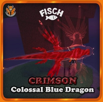 [FISCH] Crimson Colossal Blue Dragon [New Exotic Fish] | eBay