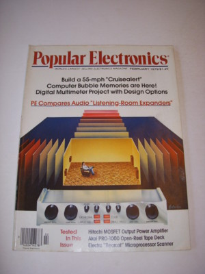 POPULAR ELECTRONICS Magazine, FEBRUARY 1979, LISTENING ROOM EXPANDERS ...