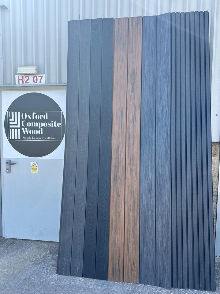 Composite Cladding Board Exterior Woodgrain Panel 4m length 150mm Width ...