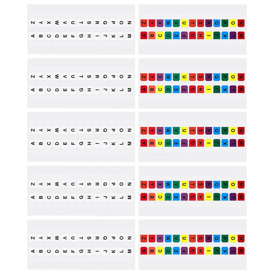 30 Sheets Index Label Student Signature Tabs Book for Annotating Books ...