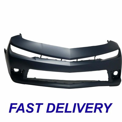 New Front Primed Bumper Cover Fits 2014-2015 Chevrolet Camaro SS Model ...